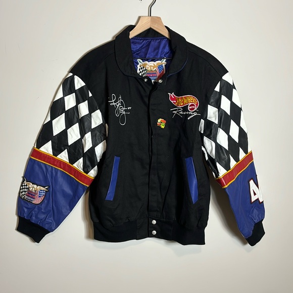 Vintage | Jackets & Coats | Vintage Jeff Hamilton Kyle Petty Nascar ...